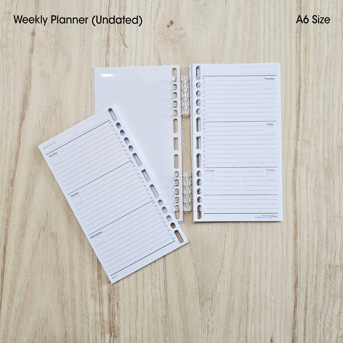 R'fillae '5+5' Refillable Planner / Note Book – House of Planners Pte Ltd